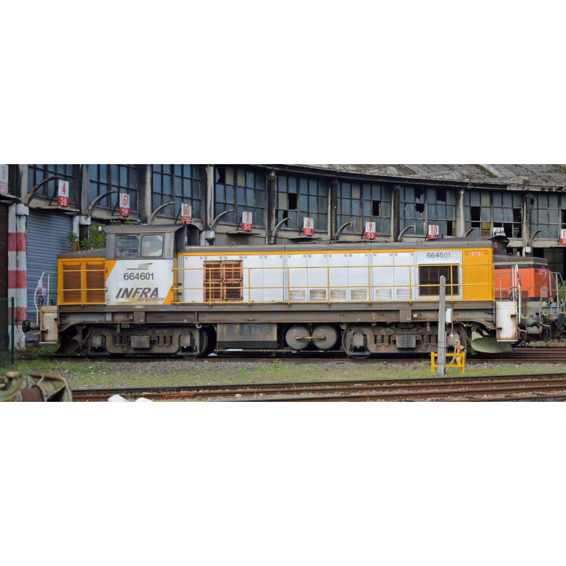 Piko SNCF Locomotive diesel BB 63000 Infra structure (H0-DC) PI96182